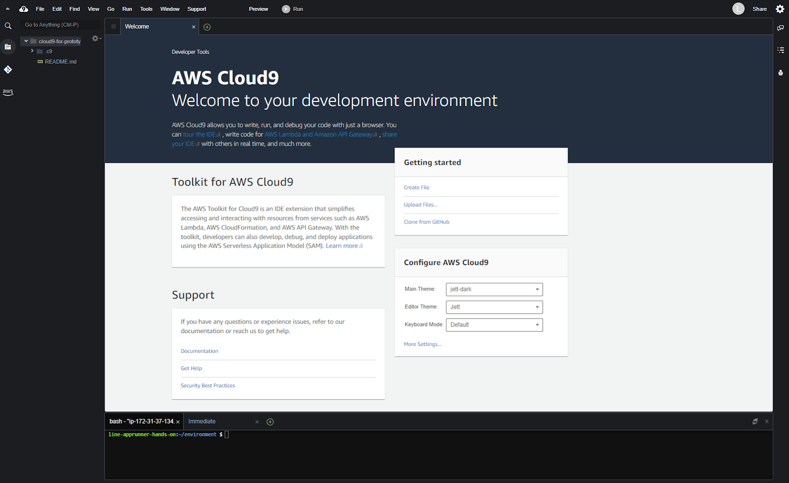 AWS App RunenrでLINE bot開発ハンズオン